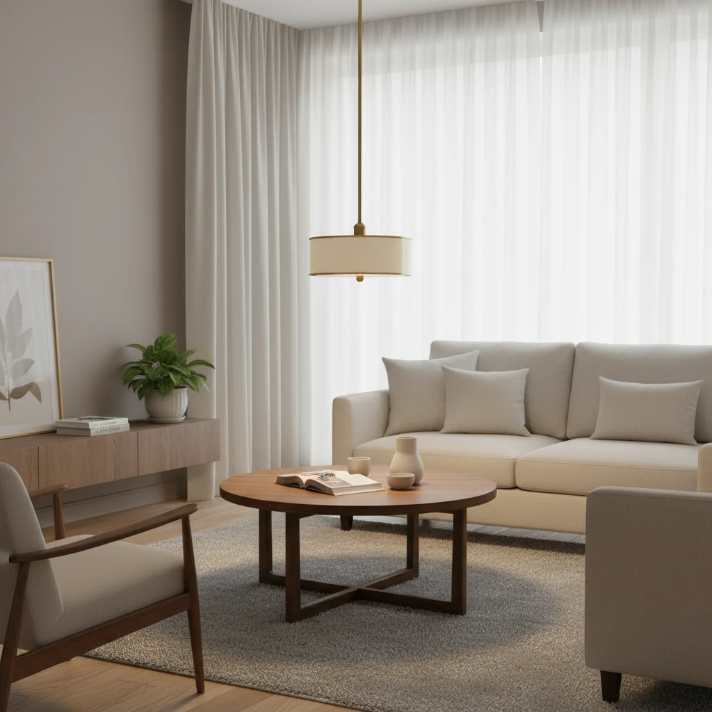 Marigold Minimalist Farmhouse Metal Drum Pendant Lamp | Metal Lamp – At ...