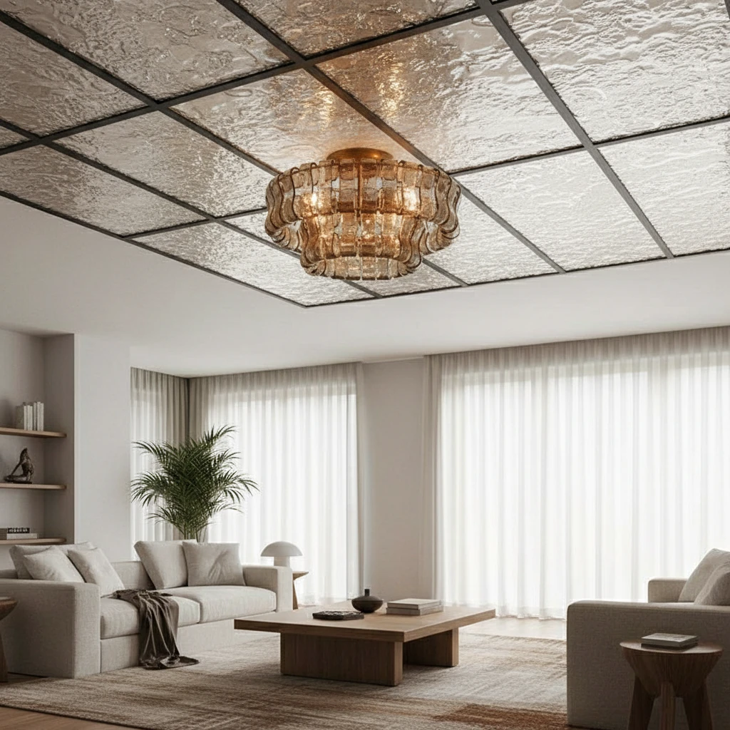 Ghiaccio Italian Glass Chandelier| Lucia Living